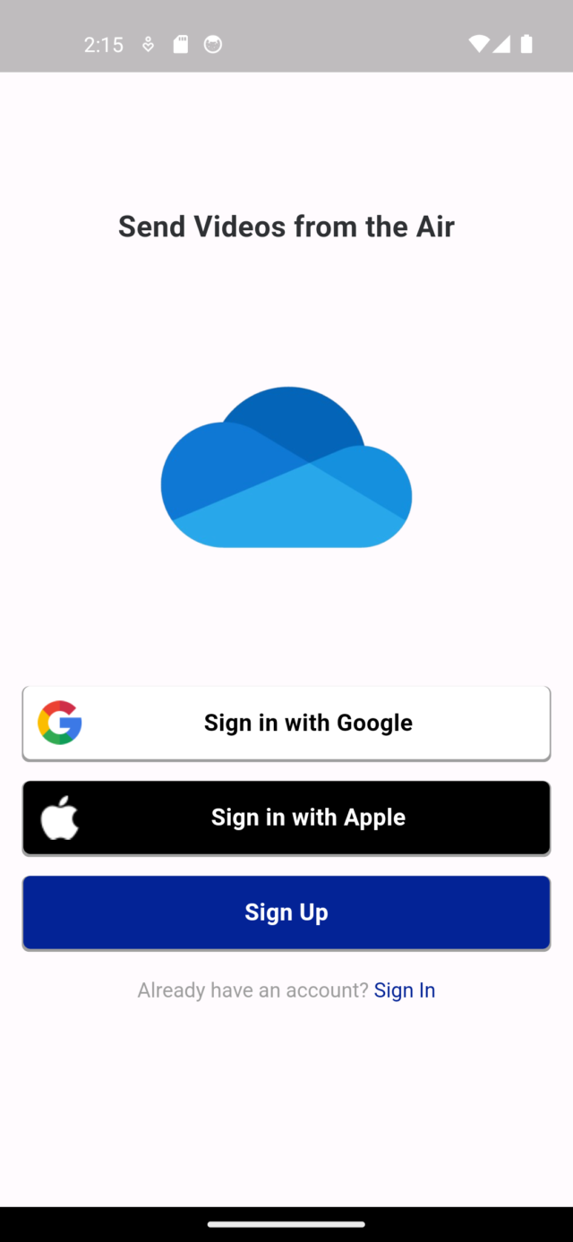 Flutter mCloud App built using Flutter with source code - Flutter Stuff