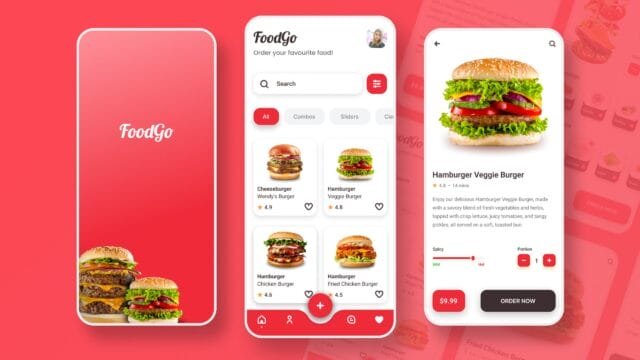 Free FoodGo Mobile App UI Design in 2025 - Flutter Stuff
