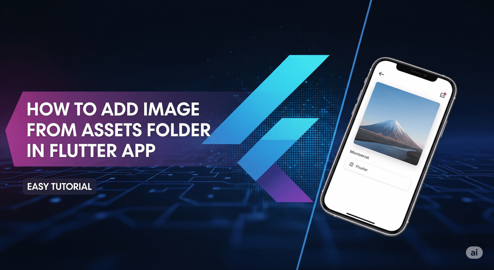How To Add Image From Assets Folder In Flutter App Flutter Stuff